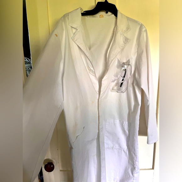 Other | Biology Science Lab Coat And Goggles For College And High ...